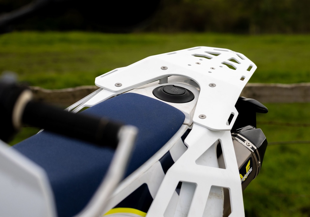 Adventure Spec Husqvarna 701 Enduro Rear Luggage Rack | Adventure Spec